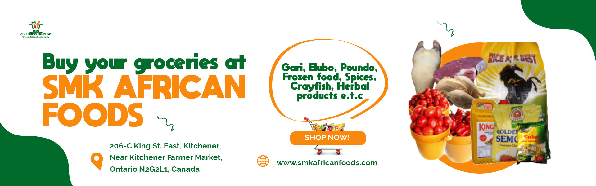 Online African Grocery Store | SMK African Store
