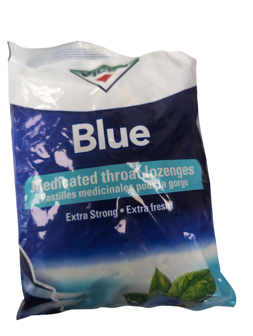 Blue Medicated Throat Lozenges — SMK African Store