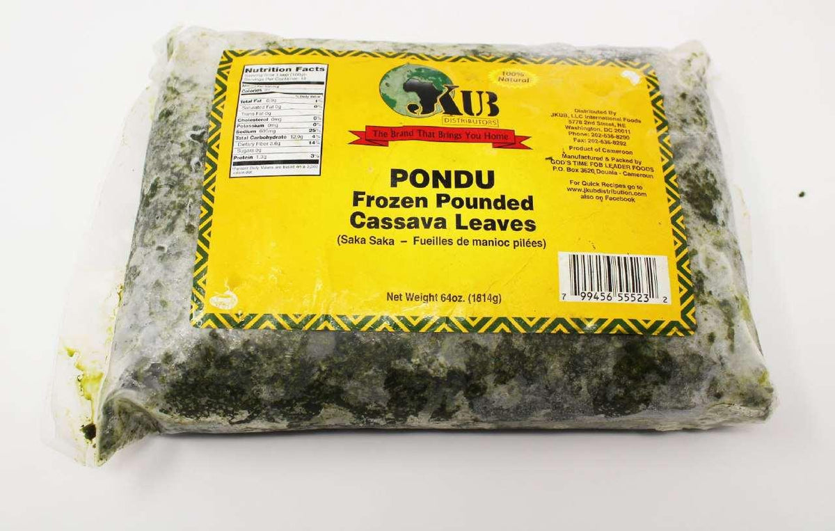 Cassava Leaves Pondu | Cassava Leaves | SMK African Store